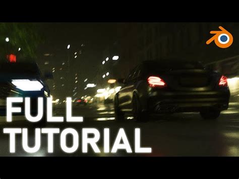Free Video Blender Realistic Car Animation Tutorial Ultimate Beginner Guide From JeanYan D