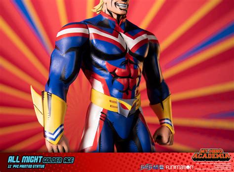 All Might Golden Age Pvc Statue By First 4 Figures Sideshow