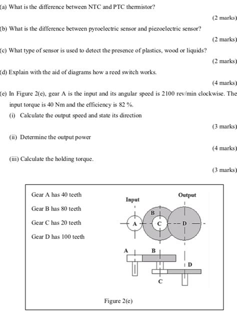 Solved A What Is The Difference Between NTC And PTC Chegg Com
