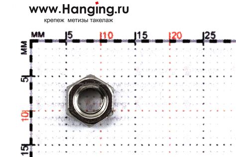 Гайка М4 DIN 934 А4. Шестигранная гайка М4 из нержавеющей стали А4 ГОСТ ...