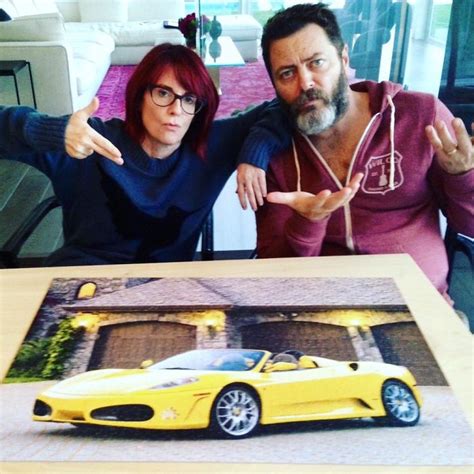 21 Times Nick Offerman And Megan Mullaly Fit Together Like 2 Pieces Of
