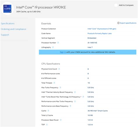 Intel Silently Intros 14th Gen Desktop Cpus Without E Cores Core I9