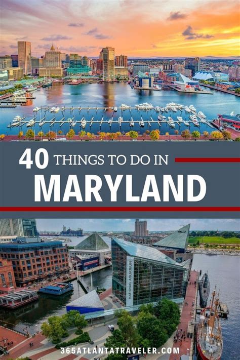 40 Things To Do In Maryland Everyone Will Love Maryland Bucket List