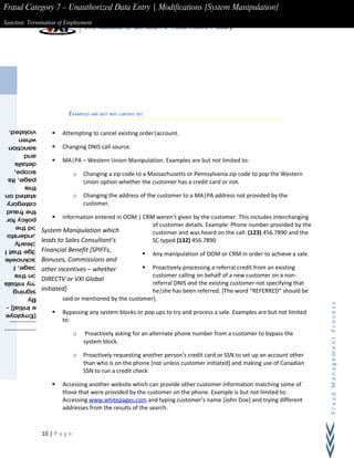 Sample Process Documentation PDF
