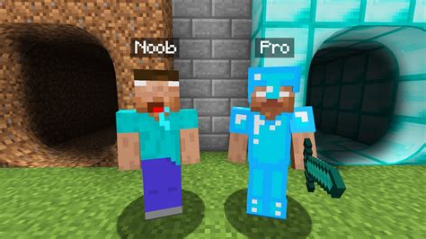 HEROBRINE NOOB VS HEROBRINE PRO NO MINECRAFT YouTube