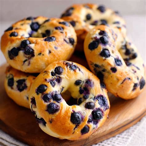 Perfect Blueberry Bagels Recipe Therecipesmom