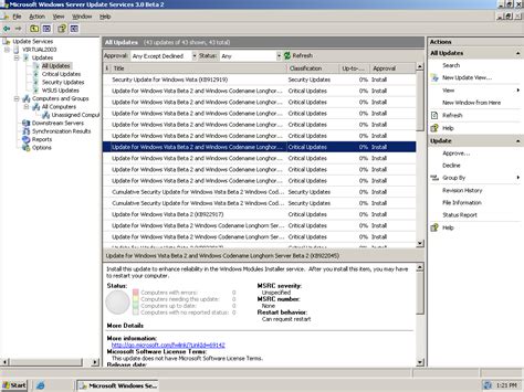 Software Update Microsoft Windows Server Update Services 30