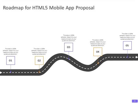 html5 mobile app proposal template powerpoint presentation slides