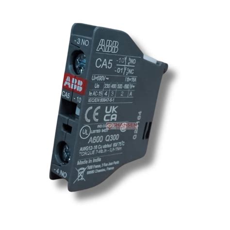 Abb Ca5 10 Auxiliary Contact Block Shansen Enterprises