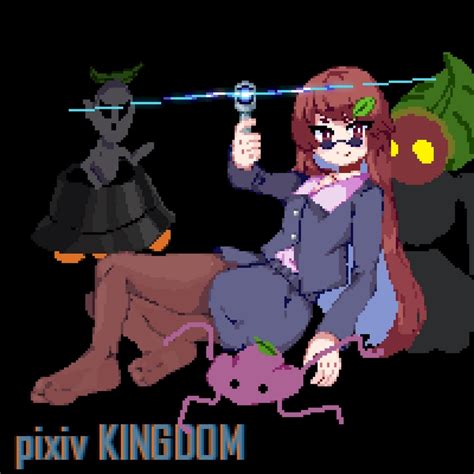 futatsuiwa mamizou and mib mamizou touhou drawn by kingdom user