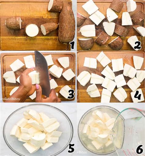 Cassava Fufuwater Fufu Immaculate Bites
