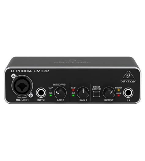 Jual Behringer U-Phoria UMC22 USB Audio murah original