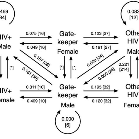 Sex Risk Estimates By Hiv Category And Gender Sexually Active
