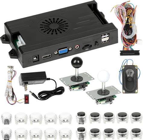 Arcade Game DIY Kit Supports Up To 4 Players Pandora Box System With 9800 Games In 1