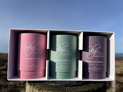 Wee Scottish Candle Collection From Isle Of Skye Candle Company