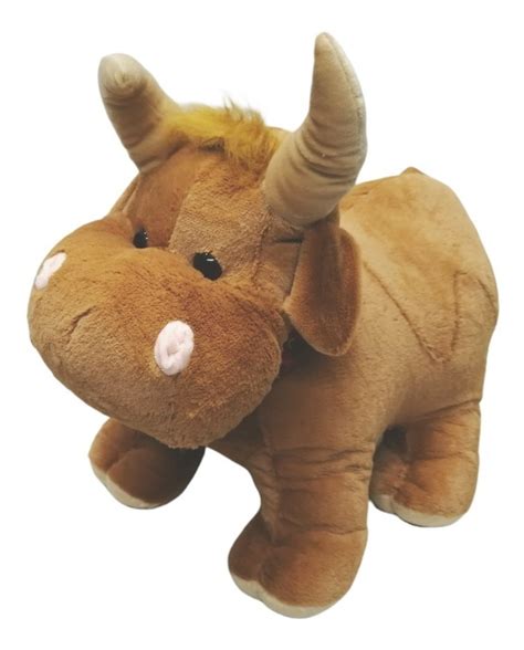 Toro De Peluche Negro Suave Torito 60 X 60 Cm Mercado Libre