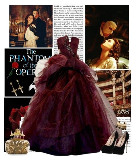 Phantom Of The Opera By Ita Varela Liked On Polyvore Featuring Elie Saab Lanvin Giuseppe
