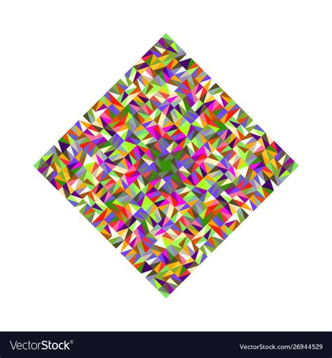Free Colorful Abstract Isolated Tiled Mosaic Polygon Vector Image Nohat Cc