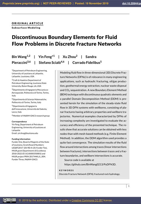 pdf discontinuous boundary elements for fluid flow problems in