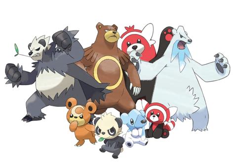 Bear Pokemon List