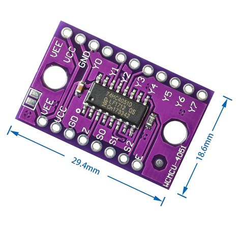 HC Channel Mux Analog Multiplexer Module Arduino DIY Converters Analog Digital