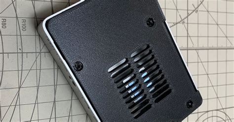 Flirc Raspberry Pi 4 Case Replacement Bottom Cover By P1xellat3d Download Free Stl Model