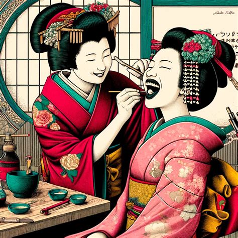 Female Daily Editorial Ohaguro Tradisi Menghitamkan Gigi Sebagai