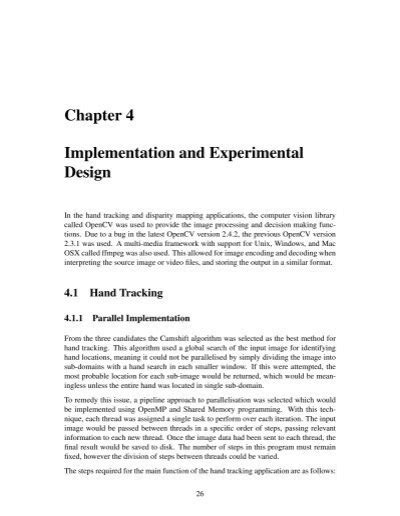 Chapter 4 Implementation