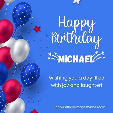 Happy Birthday Michael Images And Wishes 2025