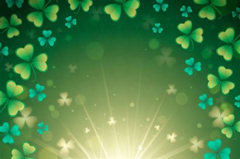 Free Vector Gradient Background For St Patricks Day Celebration
