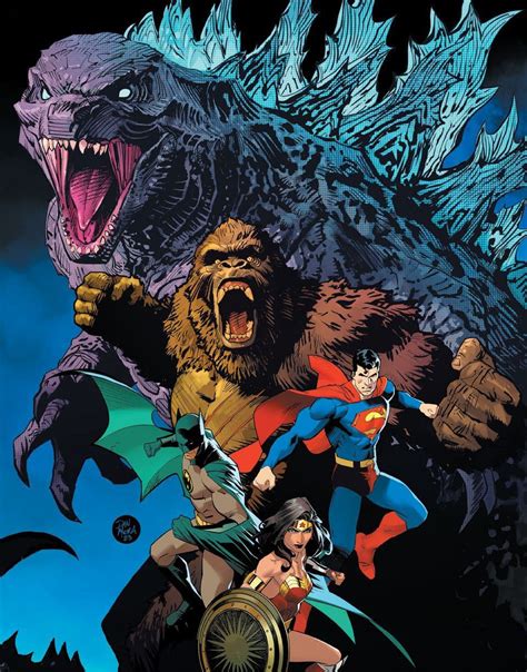 Sneak Peek At Superman Hitting Godzilla In New Dc Comic