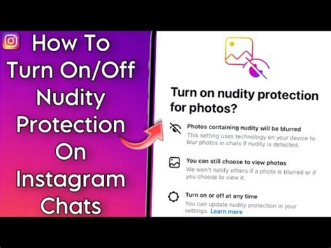 Protect Your Inbox How To Enable Nudity Protection On Instagram Chats YouTube