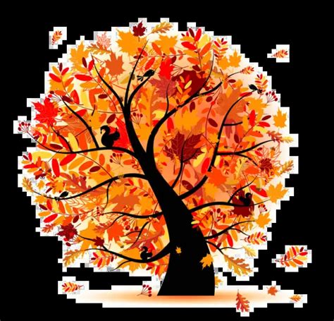 دانلود عکس های Png درخت پاییزی دوربری شده و بدون پس زمینه