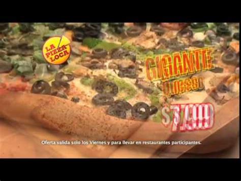 La Pizza Loca La Gigante Con Queso Youtube