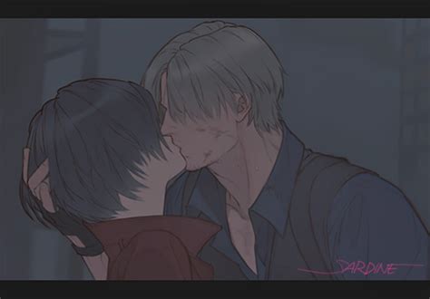 Leon S Kennedy And Ada Wong Resident Evil And More Drawn By Sardine Kjr Danbooru