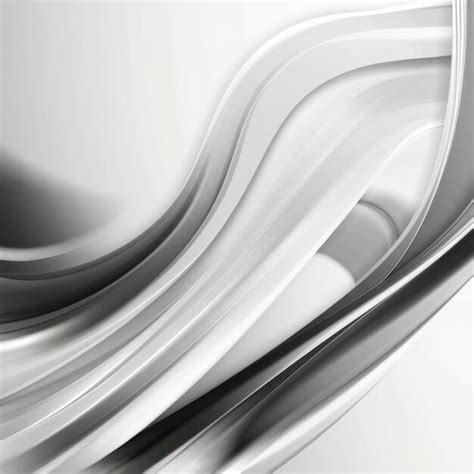 Premium Photo Brushed Silver Foil Wave Metal Sheet Abstract Texture Background