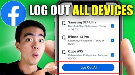 How To Log Out Your Facebook From All Devices 2025 YouTube