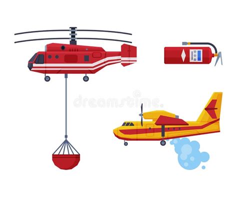 Firefighting Aircraft Stock Illustrations 183 Firefighting Aircraft