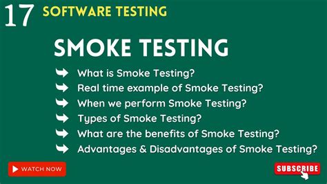 Qa Manual Testing Tutorial For Beginners What Is Smoke Testing In Manual Testing Smoke