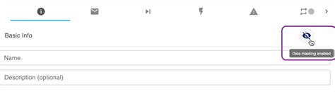 masking sensitive data in chains support center