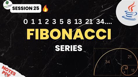 Session Program To Print FIBONACCI Series Of N Terms In JAVA JAVA Training YouTube