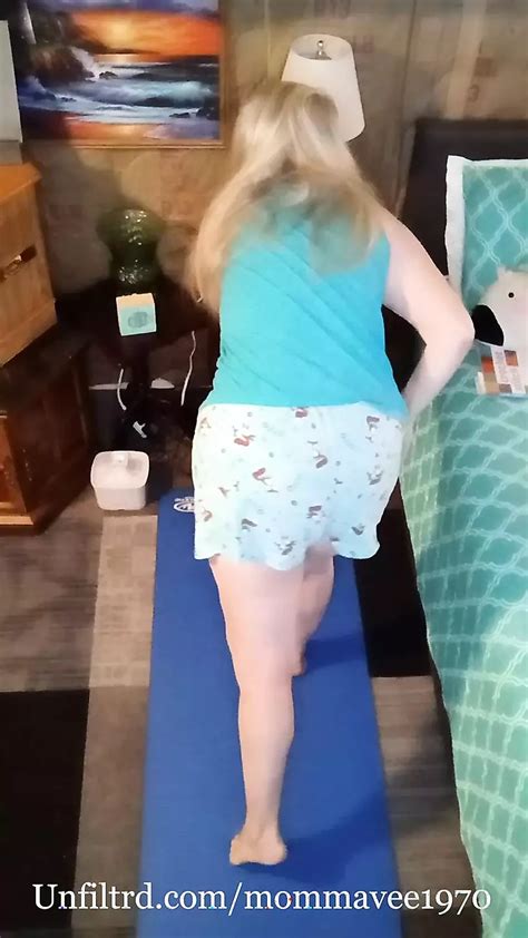 Early Morning Naked Yoga With Hot MILF BBW Porn Feat Momma Vee XHamster