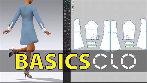 Clo 3d Basic Clo 3d Beginners Tutorial Youtube