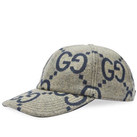 Gucci Mens Gg Antonio Baseball Cap In Beige Gucci