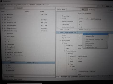 Script Keeps Coming Back Skyrim Technical Support LoversLab