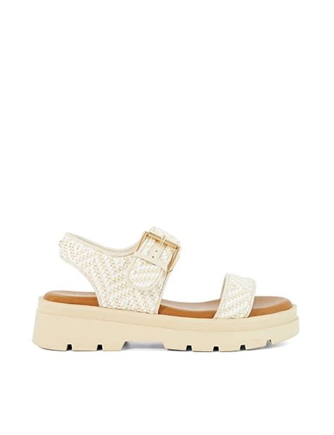 Dune London Lulla Sandal In Ivory David Jones