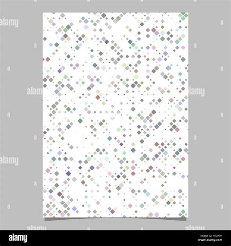 Colorful Abstract Rounded Square Mosaic Pattern Flyer Background Stock Vector Image And Art Alamy