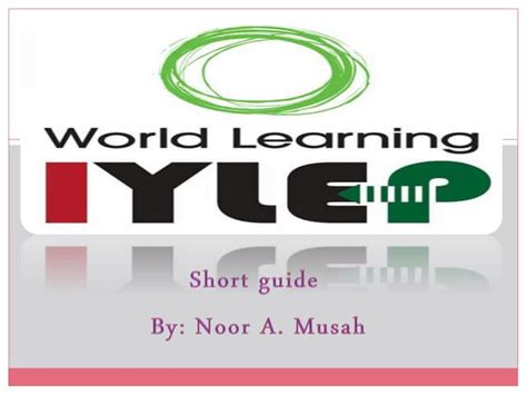 Iylep 2015 Help Pptx