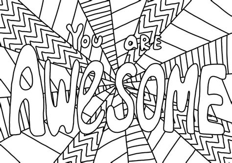 Awesome Coloring Pages Printables