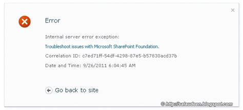 Sharepoint 2010 Search Error Internal Server Error Exception Sharepoint Diary